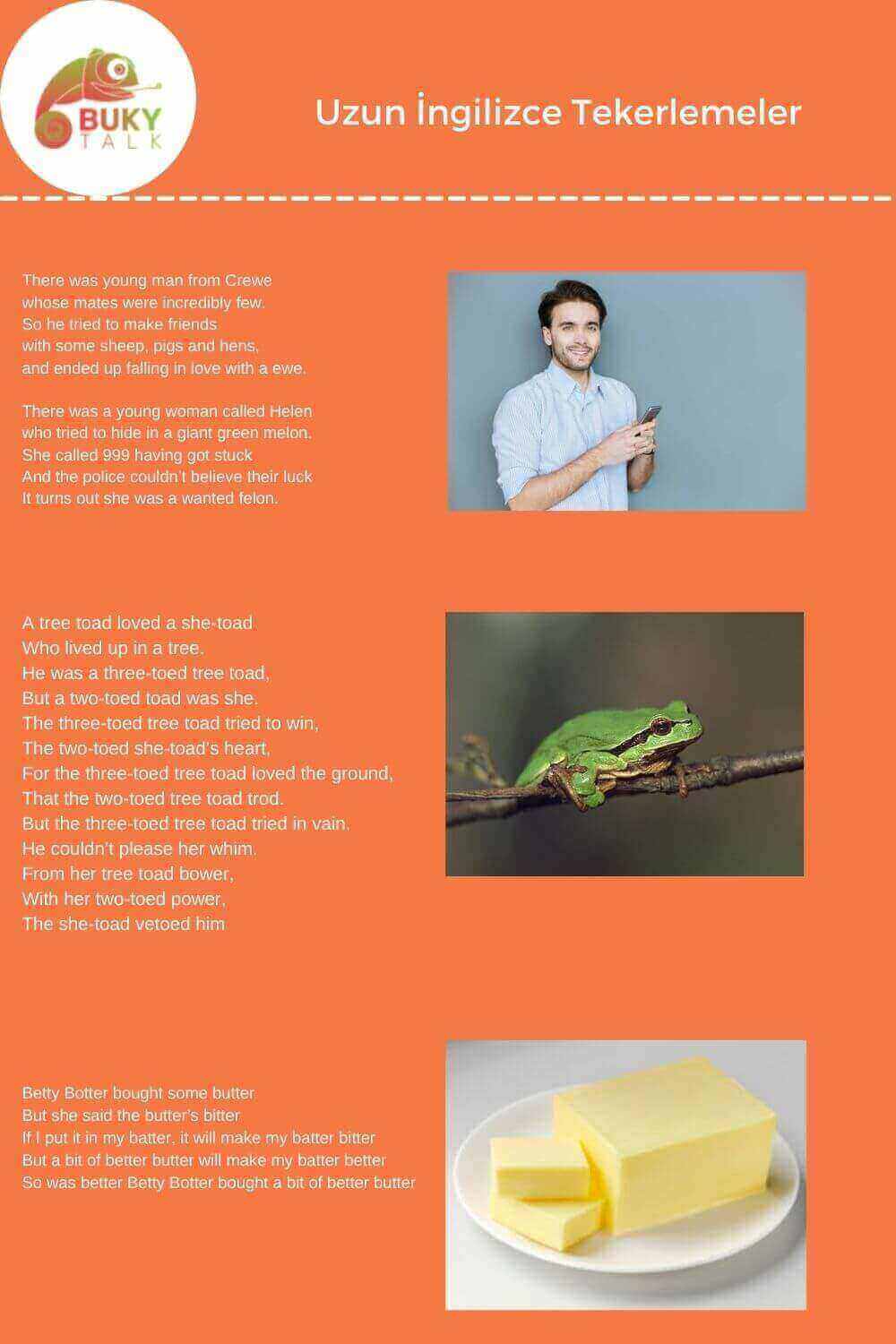 İngilizce Tekerlemeler ve Anlamları! Kolay ve Zor İngilizce ...
